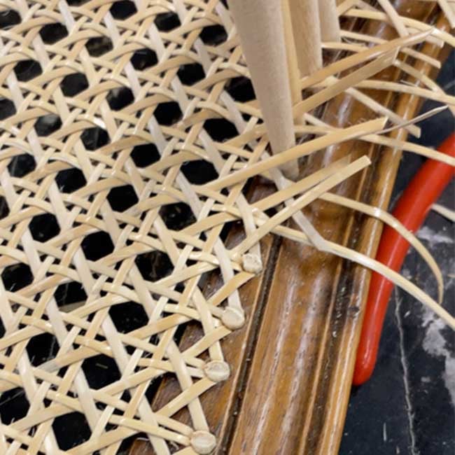 Cane Chair Repair: Hand-Woven vs. Sheet Cane Explained