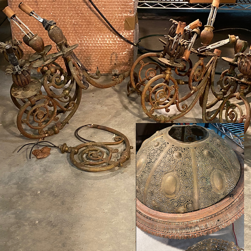 Lamp & Chandelier Repair & Restoration | Mumford Restoration