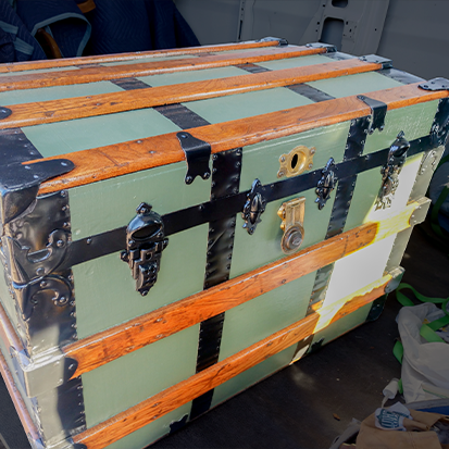 Antique Trunk Restoration | Mumford Restoration