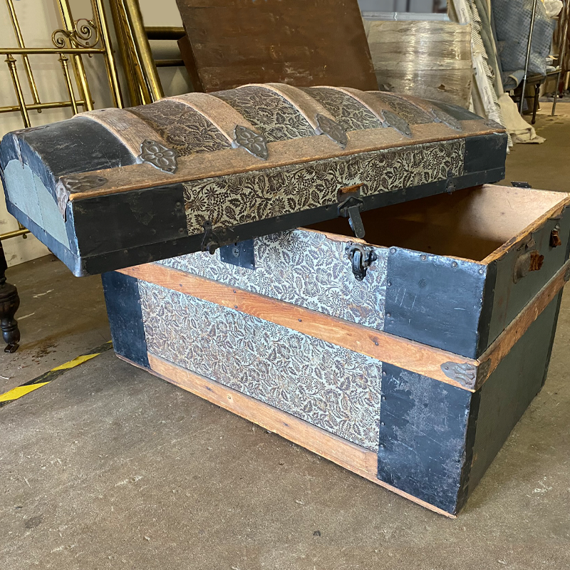 Antique Trunk Restoration | Mumford Restoration