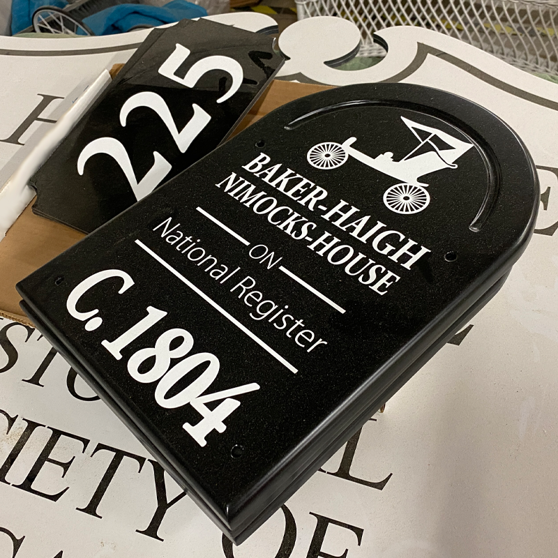 Wood & Metal Sign Restoration | Mumford Restoration